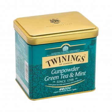 Twinings Gunpowder Green Tea & Mint Tin 200g