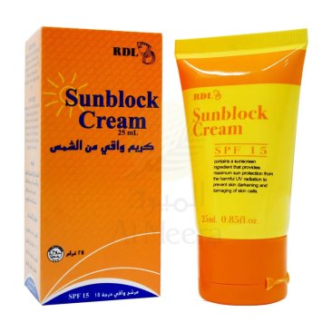 RDL SUNBLOCK CREAM 25ML