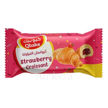 QBAKE CROISSANT STRAWBERRY 60g