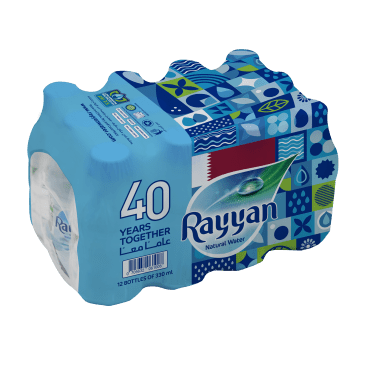 RAYYAN NATURAL WATER 330ML X 12