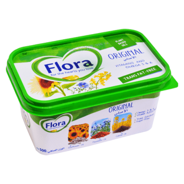 FLORA MARGARINE ORGINAL 500G