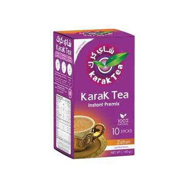 KARAK TEA INSTANT PREMIX UNSWEET SAFFRON 14gX10