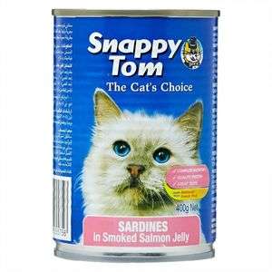 SNAPPY CAT FOOD SARDINES 400GM