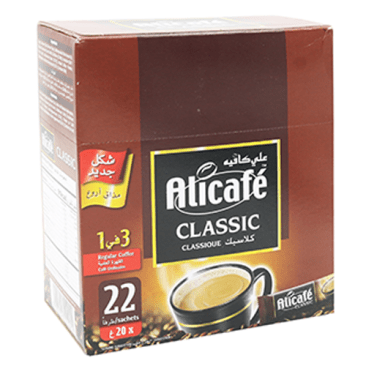 ALICAFE CLASSIC 3IN1 COFFEE 20GX22